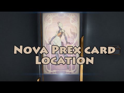Nova Prex Card Location (Warframe Tarot Card) - Leverian Card #14