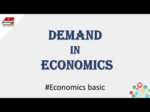 Demand in Economics | meaning of demand | what is demand | introduction of demand |