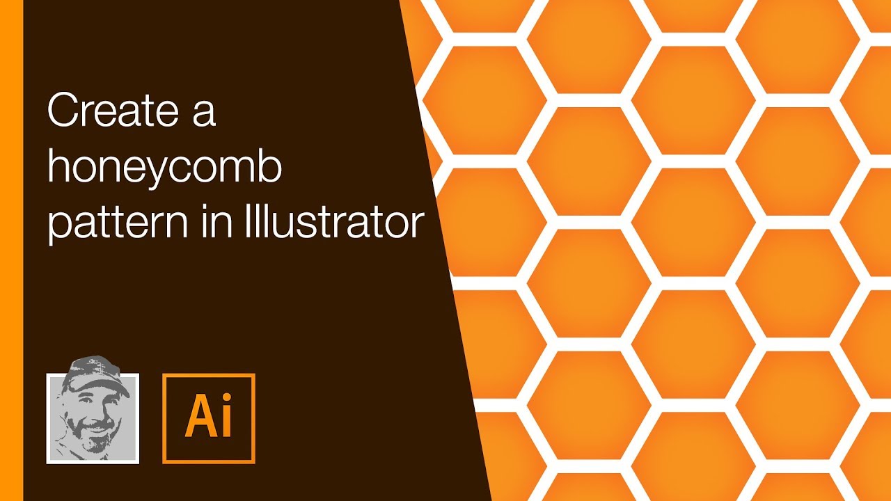 Create a honeycomb pattern in Illustrator