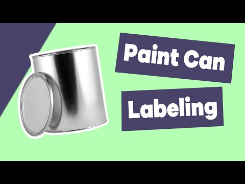 Paint Can Labeling Services | The Cary Company
