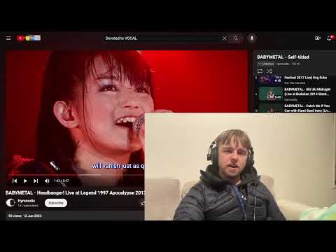 Babymetal - Headbanger (Live) Reaction & First Listen