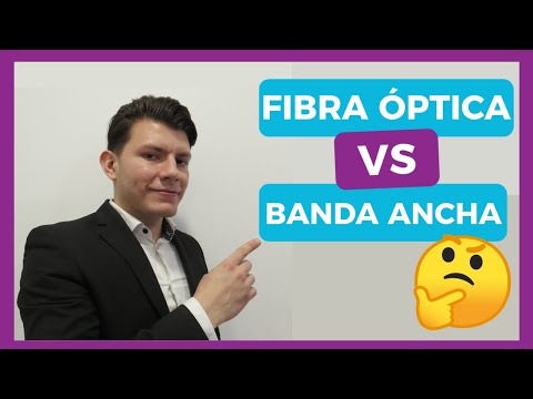 Diferencia entre Internet BANDA ANCHA vs FIBRA ÓPTICA 📶 | ¿Qué es el Cable Coaxial?