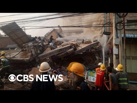 Deadly earthquakes rock Myanmar, Thailand