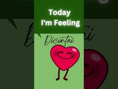 Today I'm Feeling? - words we use in Bahasa Indonesia #shorts