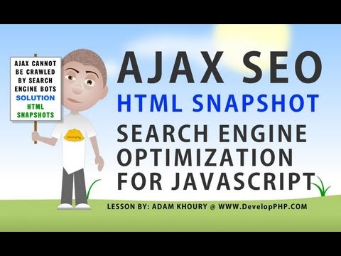 Learn AJAX SEO Crawlable JavaScript Driven Content For Search Engine Indexing Google - Mind Luster