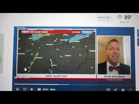 WTOL CH 11 Toledo Ohio 6-10-20 Severe Weather Forecast