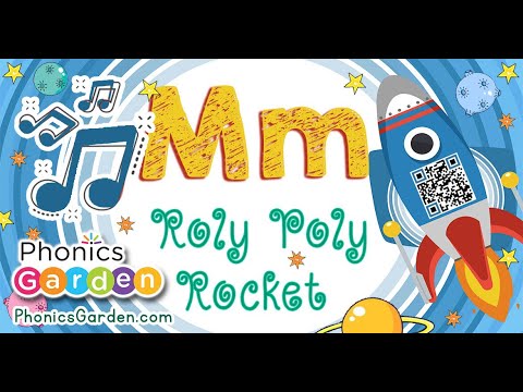 Letter M | Roly-Poly Rockety Phonics | Phonics Garden #kidsmusic