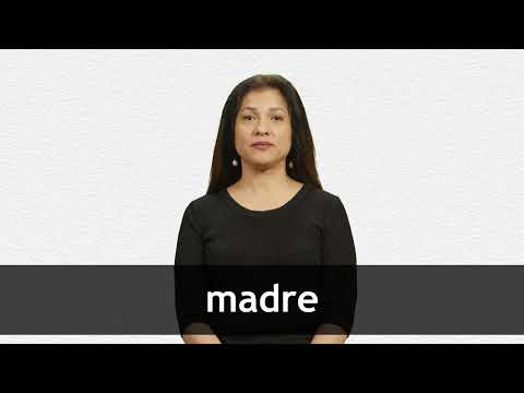 How to pronounce MADRE in Latin American Spanish