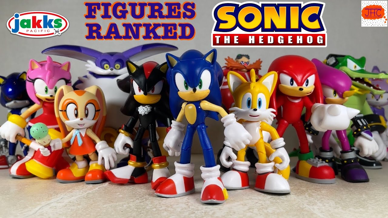 RANKED MODERN Sonic the Hedgehog Jakks Pacific Action Figure Review Tails Knuckles Eggman Shadow 4