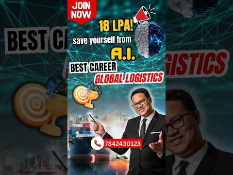 Logistics jobs that will survive from Ai revolution | Logistics career | Pertecnica