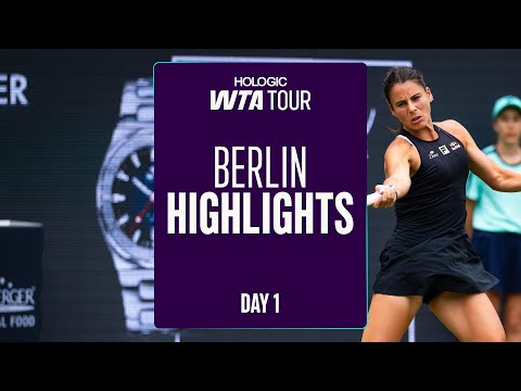 Day 1 in Berlin featuring Navarro, Jabeur, Frech, and Badosa | WTA Multi-Match Highlights
