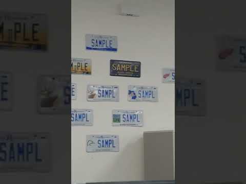State of Michigan License Plates