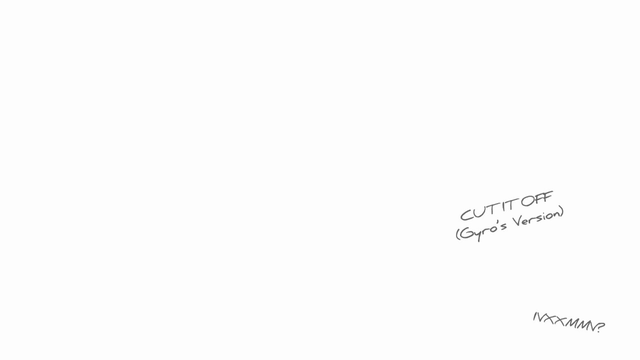 CUT IT OFF (Official Lyric Video)