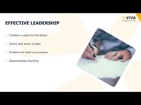 ACCA Strategic Business Leader (SBL) Course: 1. Leadership