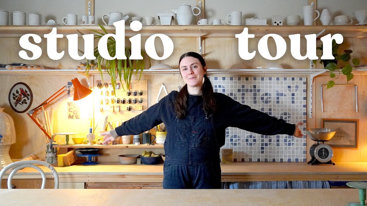 I built a pottery studio in my basement (studio tour!)