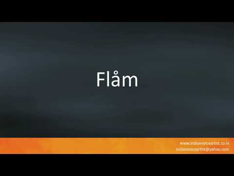 How to pronounce "Flåm". (Norwegian)