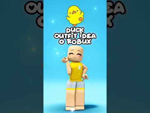 0 Robux Outfit Idea 🥰🦆 Duck #roblox #robloxshorts #robloxoutfits #lanahyt