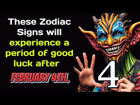 An astrologer named the Zodiac Signs that will experience a period of Luck after February 4