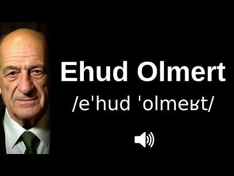 🇮🇱 How to pronounce Ehud Olmert (CORRECTLY!)