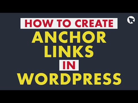 How to Create Anchor Links in WordPress | Beginner-friendly Tutorial