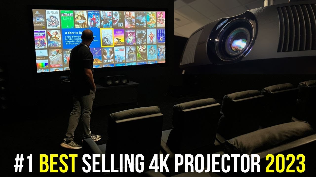 #1 Best Selling 4K Projector in USA - Epson LS12000 on HUGE 140