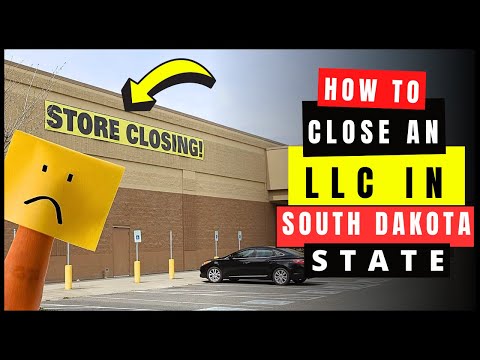 How to Dissolve, Close or Terminate an LLC Business in South Dakota (2025) Articles of Dissolution