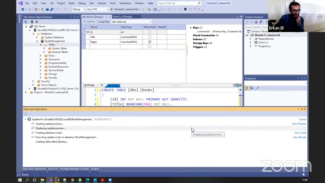 Module 11 #Databases and #EntityFramework Core #Csharp