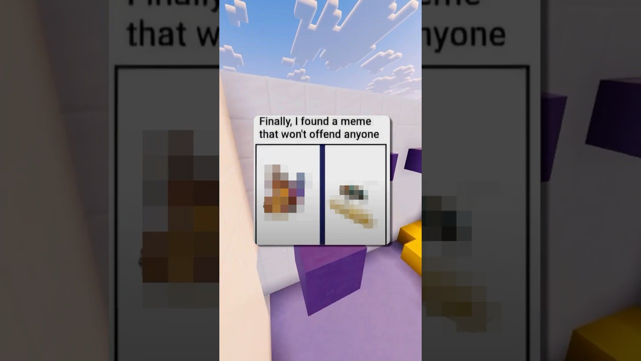 The Least Offensive Meme Ever 🙄😊