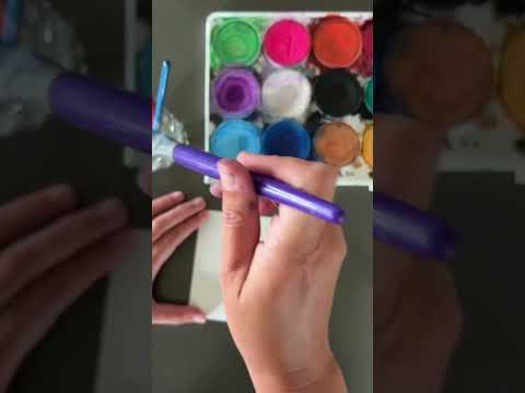 Easy Spooky Spiderweb Painting #artforkids #craftideas