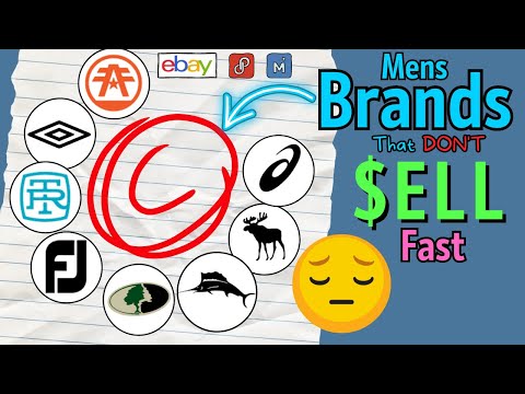 70 Men's Clothing Brands That Might Be Worth Reselling | % Sell Through Rate