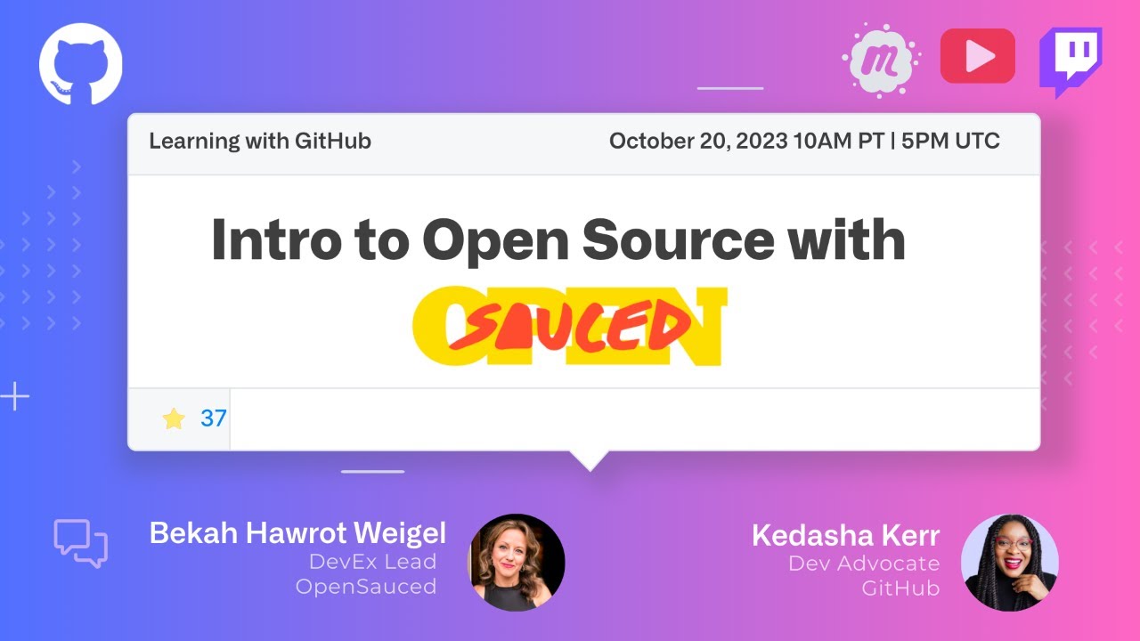Intro to Open Source with OpenSauced