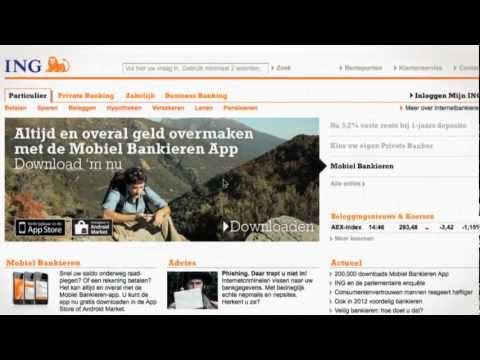 Mijn-ING Internetbankieren