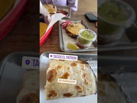 Hey guys, this is one of my favorite Mexican food spots in San Francisco tacos El patron!