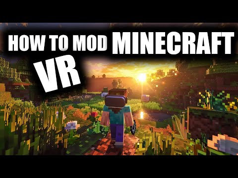 How To Mod MINECRAFT In VR - Vivecraft Modding - Modding VR Minecraft #minecraft #mods