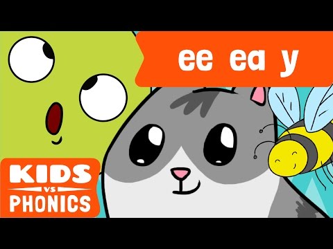EE , EA and Y | Similar Sounds | Sounds Alike | How to Read | Made by Kids vs Phonics
