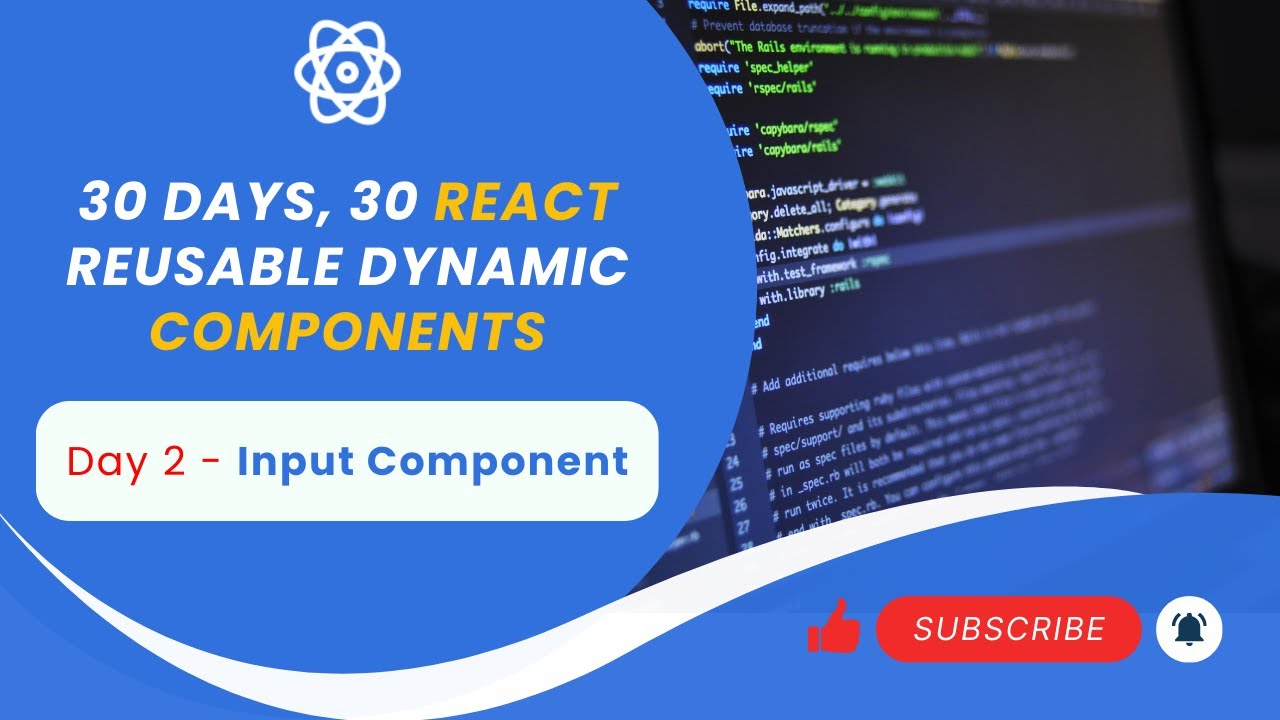 How to Build a Custom Reusable Input Component in React | Full Tutorial with Validation