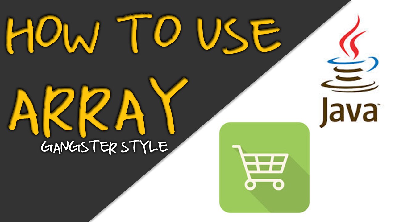 Java for Beginners 7 :  Array and Initializer syntax (Gangster style??)
