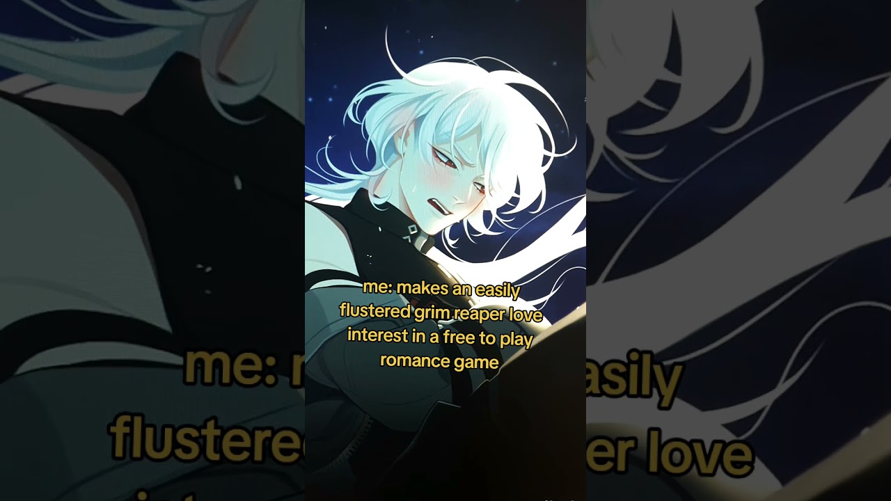game is called A Date with Death and you can play for FREE on Steam #visualnovel #indiegame #otome