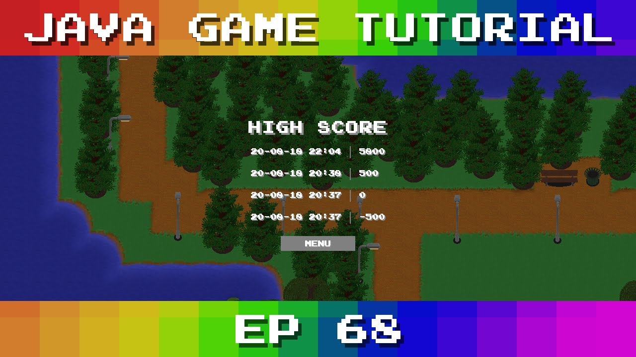 Java Game Tutorial: Ep 68 - Persisted High Score