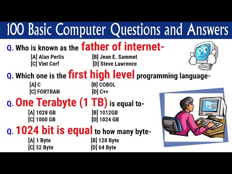 100 Basic Computer Questions and Answers | GK Questions and Answers on the Computer | Computer Quiz