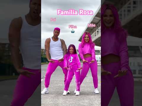 Mais uma da família Rosa, gostaram? 🧜🏾♂️🧜🏻♀️🧚🏼♀️💗 @mayca.brasil #dança #entreterimento