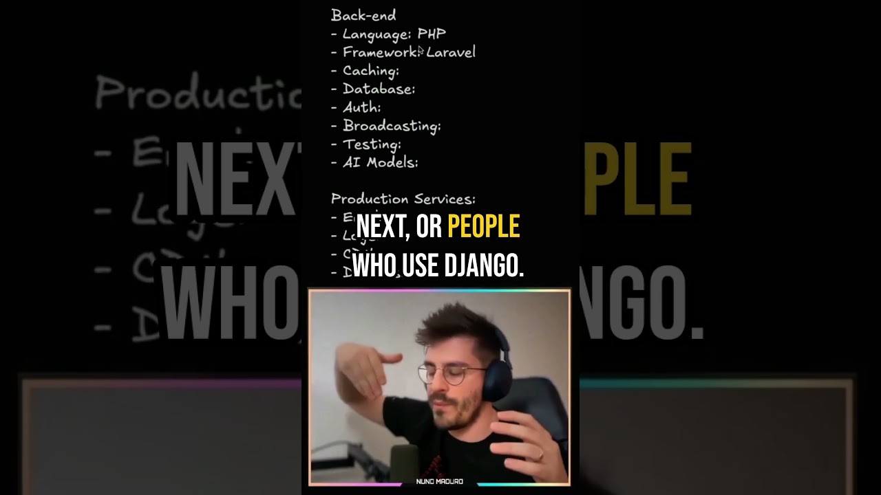laravel dev reacts to theo’s web dev stack: next, clerk, vercel...