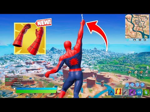 *NEW* Fortnite Spider-Man Mythic is EPIC!