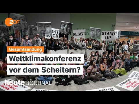 heute journal vom 23.11.2024 Weltklimakonferenz, Bundeskongress der Jusos, Wahlen in Rumänien