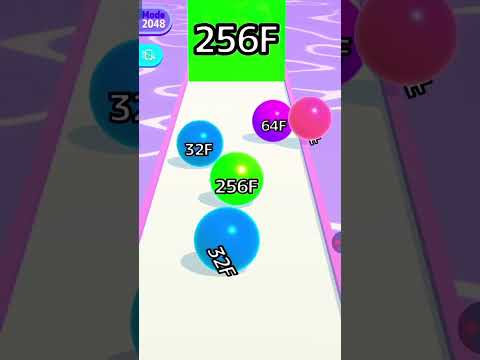 Ball Run 2048 - Gameplay Walkthrough Part 973B Infinity Mode New Best Record 4096AN (iOS, Android)