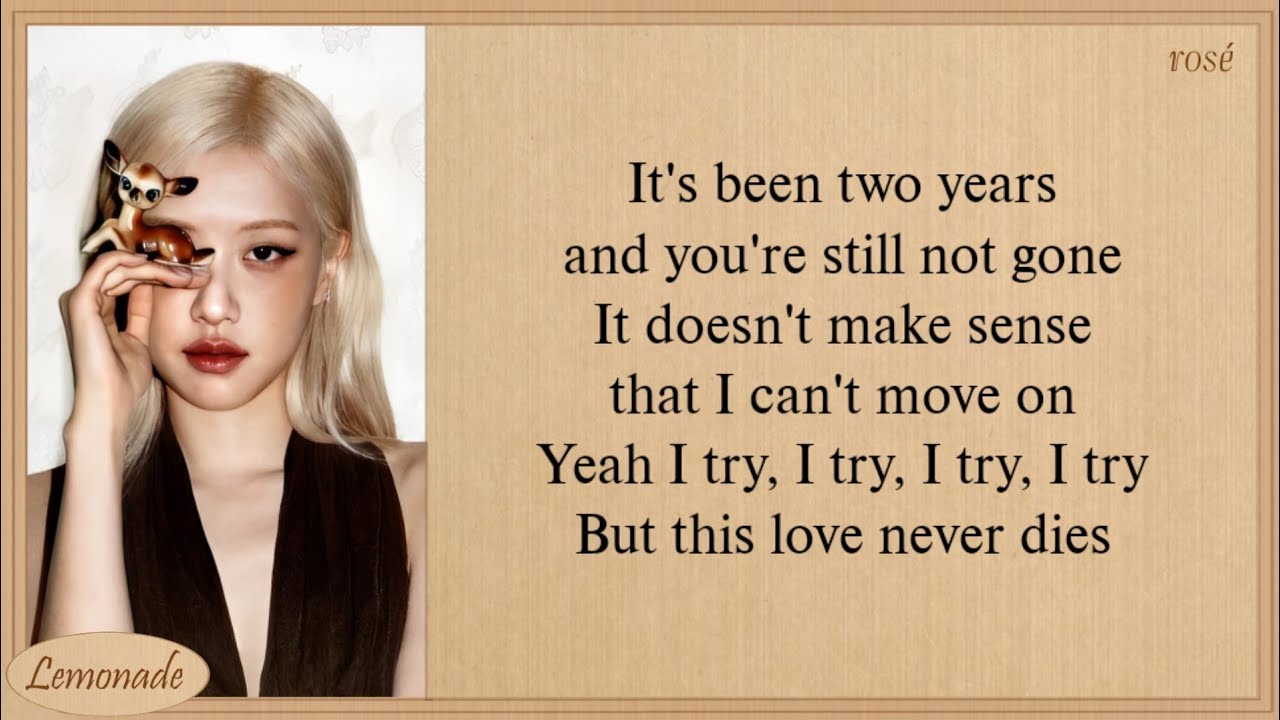 ROSÉ two years Lyrics