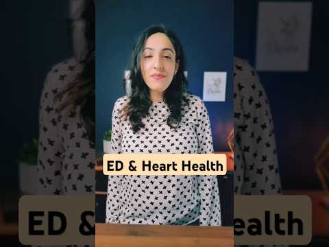 How erectile dysfunction might be a sign of heart disease!! #shorts