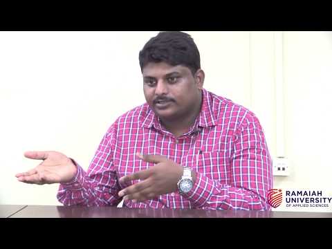 M.Tech Programme at Ramaiah University Of Applied Sciences