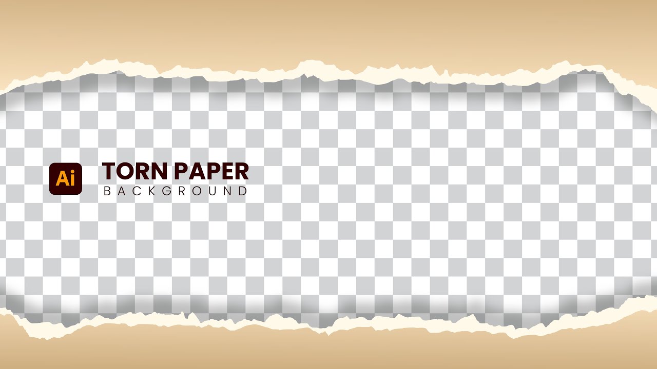 How to Create a Torn Paper Effect with Adobe Illustrator. Background Tutorials