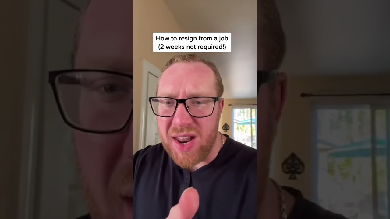 How to quit without 2 weeks notice